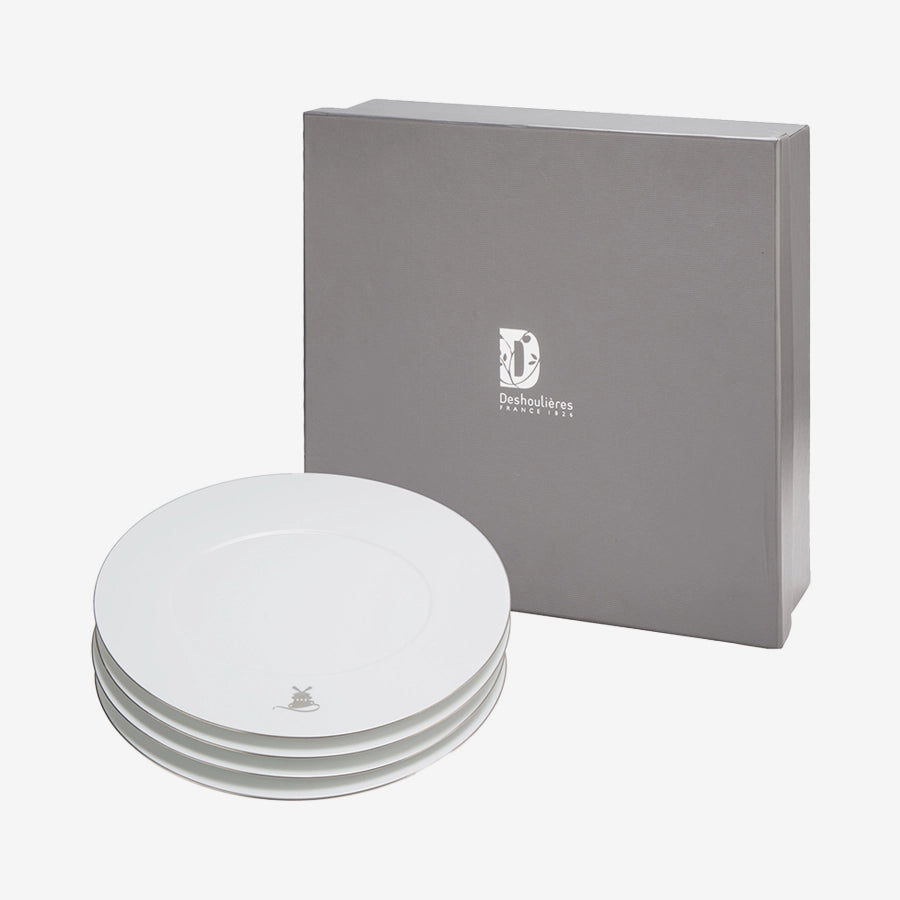 Coffret 4 assiettes dessert – Moulin Rouge