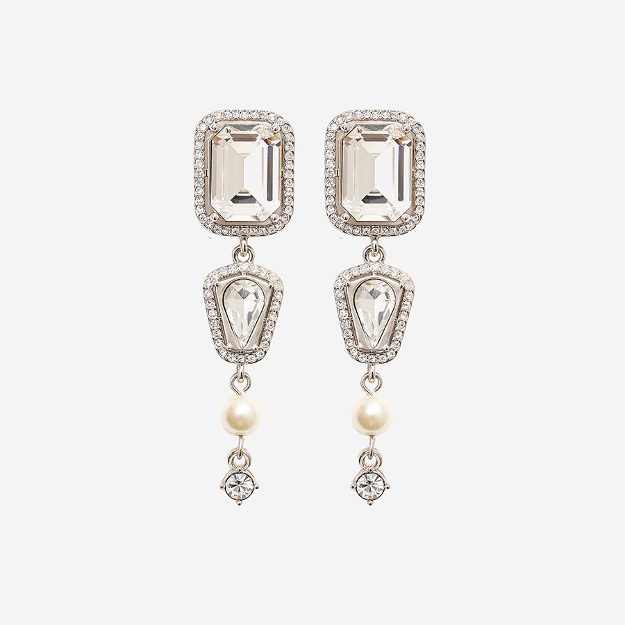 Long pendant earrings Perles & Merveilles – Moulin Rouge
